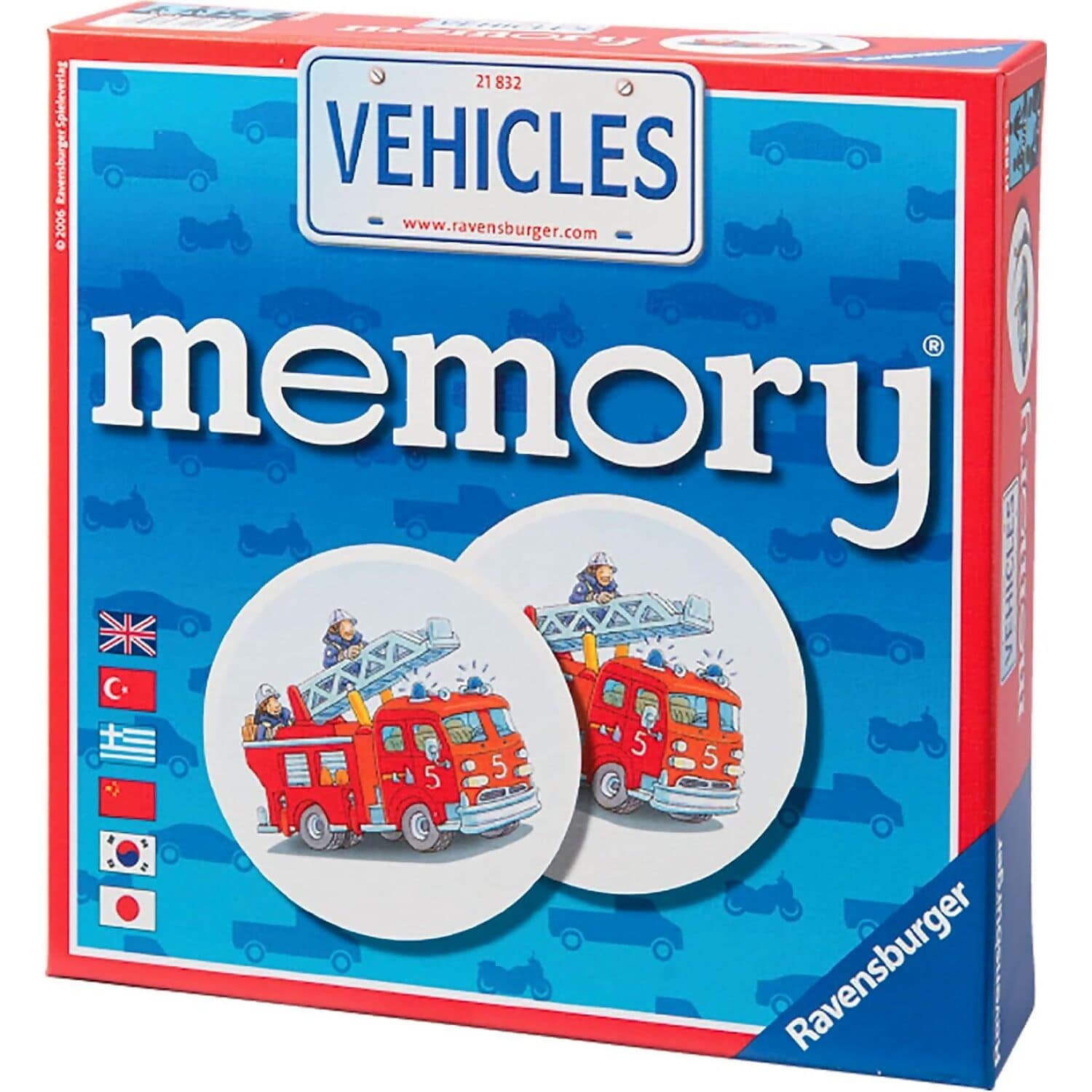 Ravensburger – Memory Vehicles Game