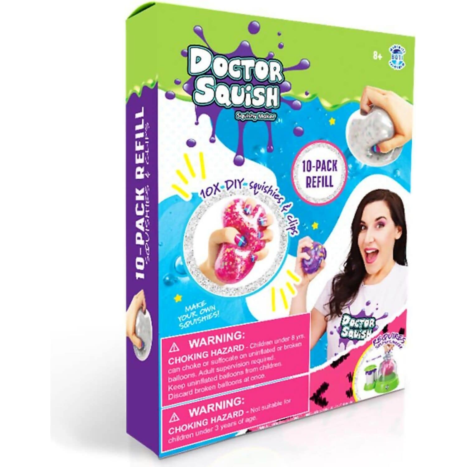 Doctor Squish – Squishy Maker 10-pack Refill (squishies & Clips ...