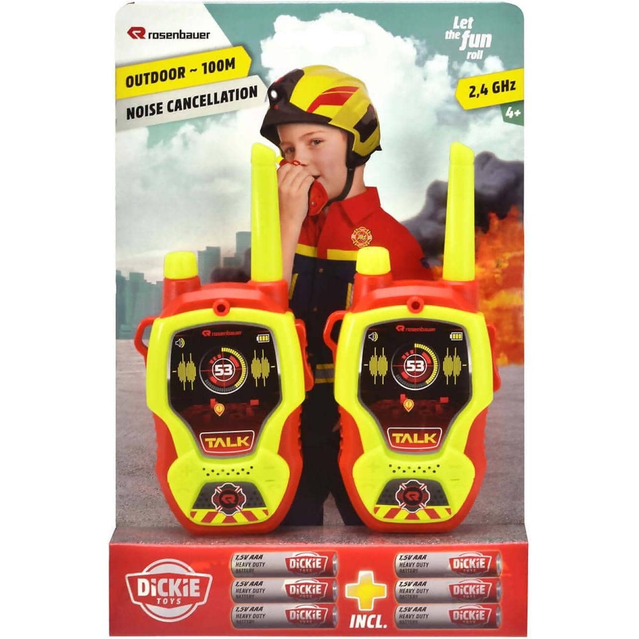 Dickie Toys – Walkie Talkie Fire Service