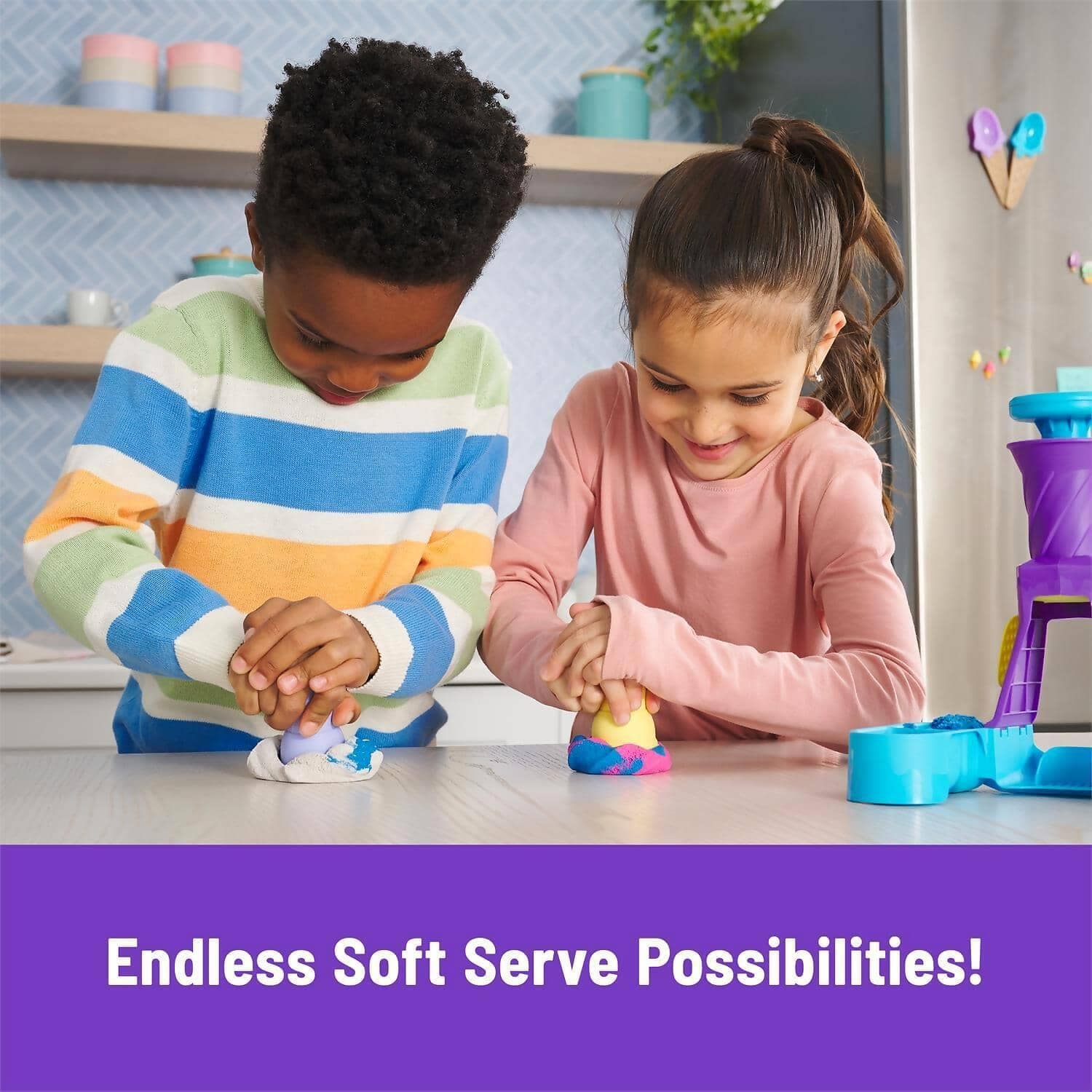 Kinetic Sand – Soft Serve Station – Spin Master