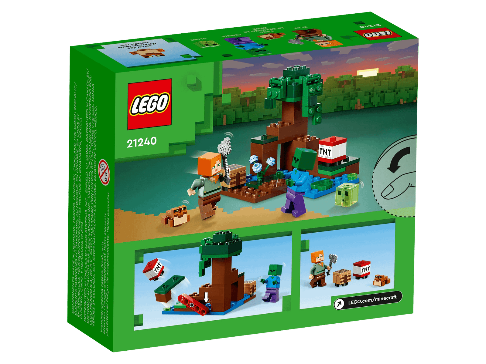 LEGO 21240 The Swamp Adventure – Minecraft