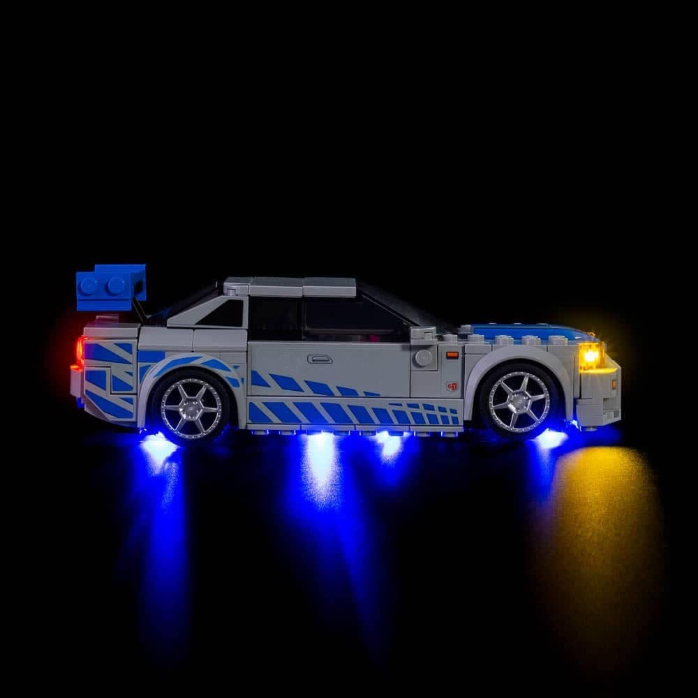 Light My Bricks – Light Kit For LEGO Speed Champions Nissan Skyline GT ...