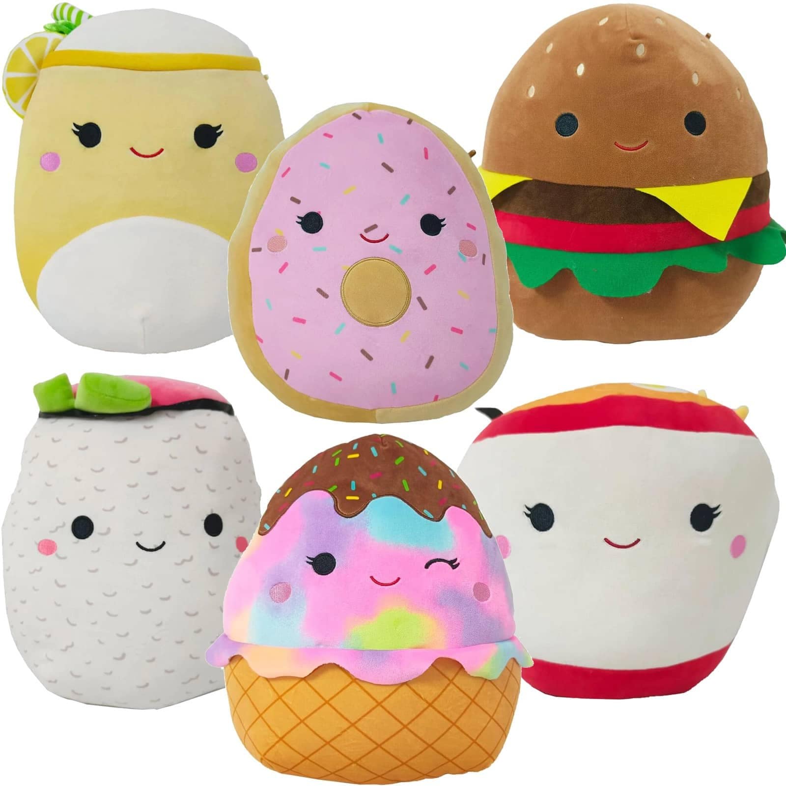 Squishmallows – Plush 14″ Snack Squad Assorted Styles