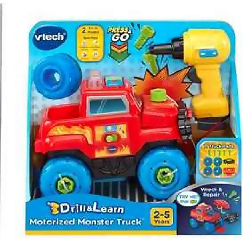 VTech – Drill & Learn Motorized Monster Truck
