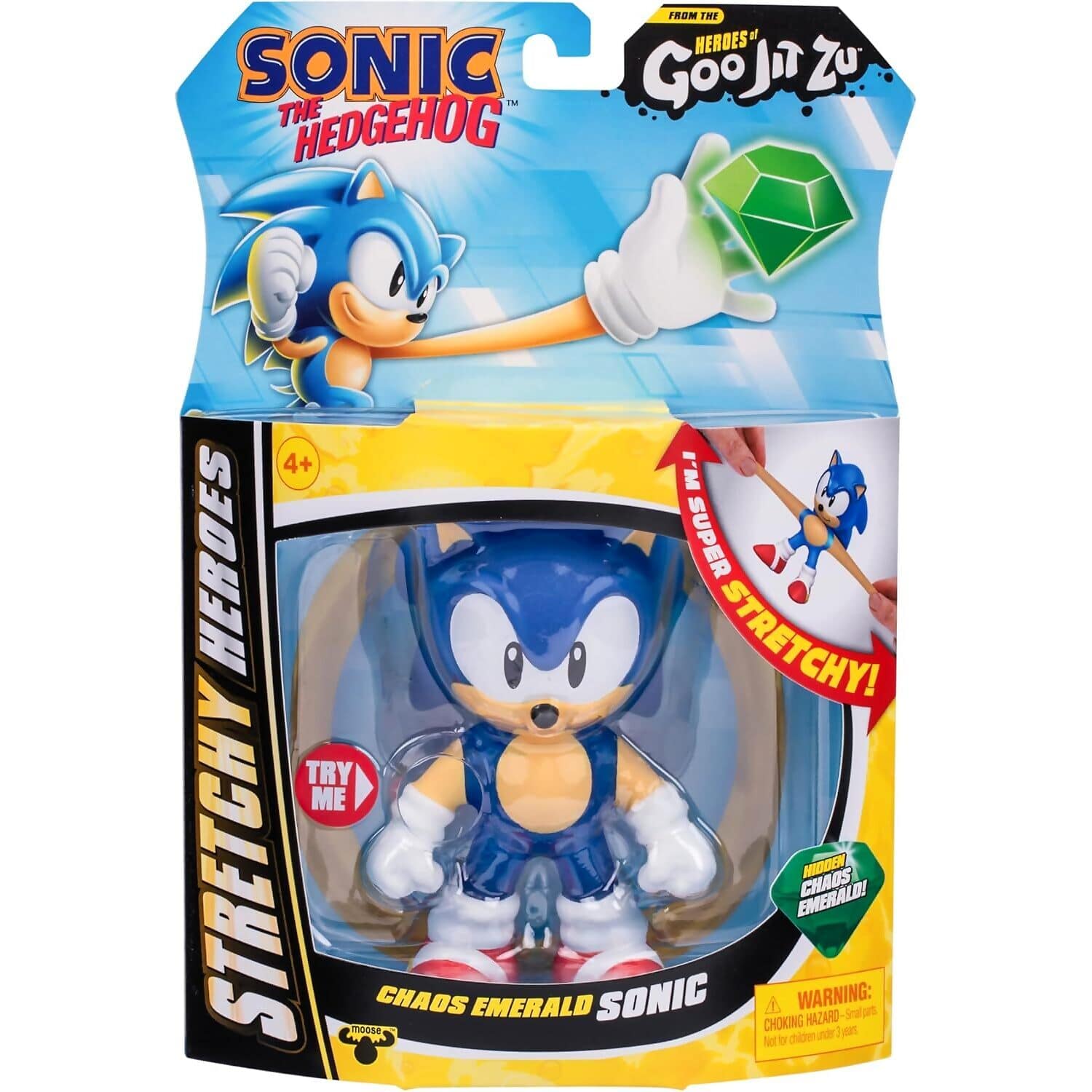 Heroes of Goo Jit Zu – Sonic Hero Pack Chaos Emerald Sonic