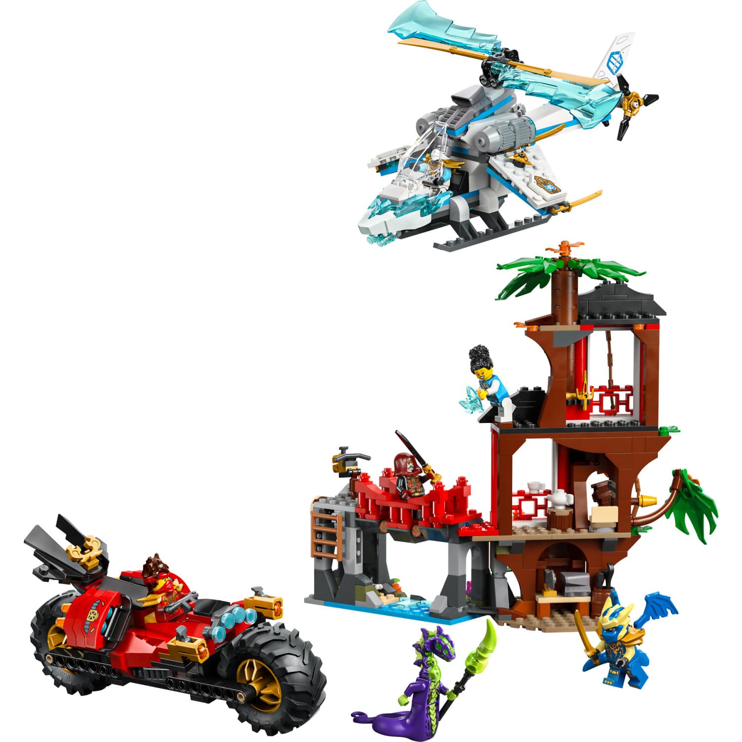 LEGO 71857 Ninja Vehicle Tree House Battle – Ninjago