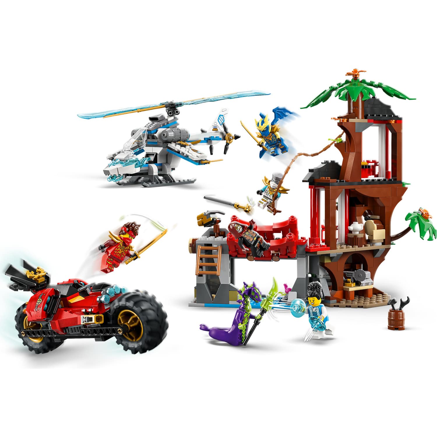 LEGO 71857 Ninja Vehicle Tree House Battle – Ninjago