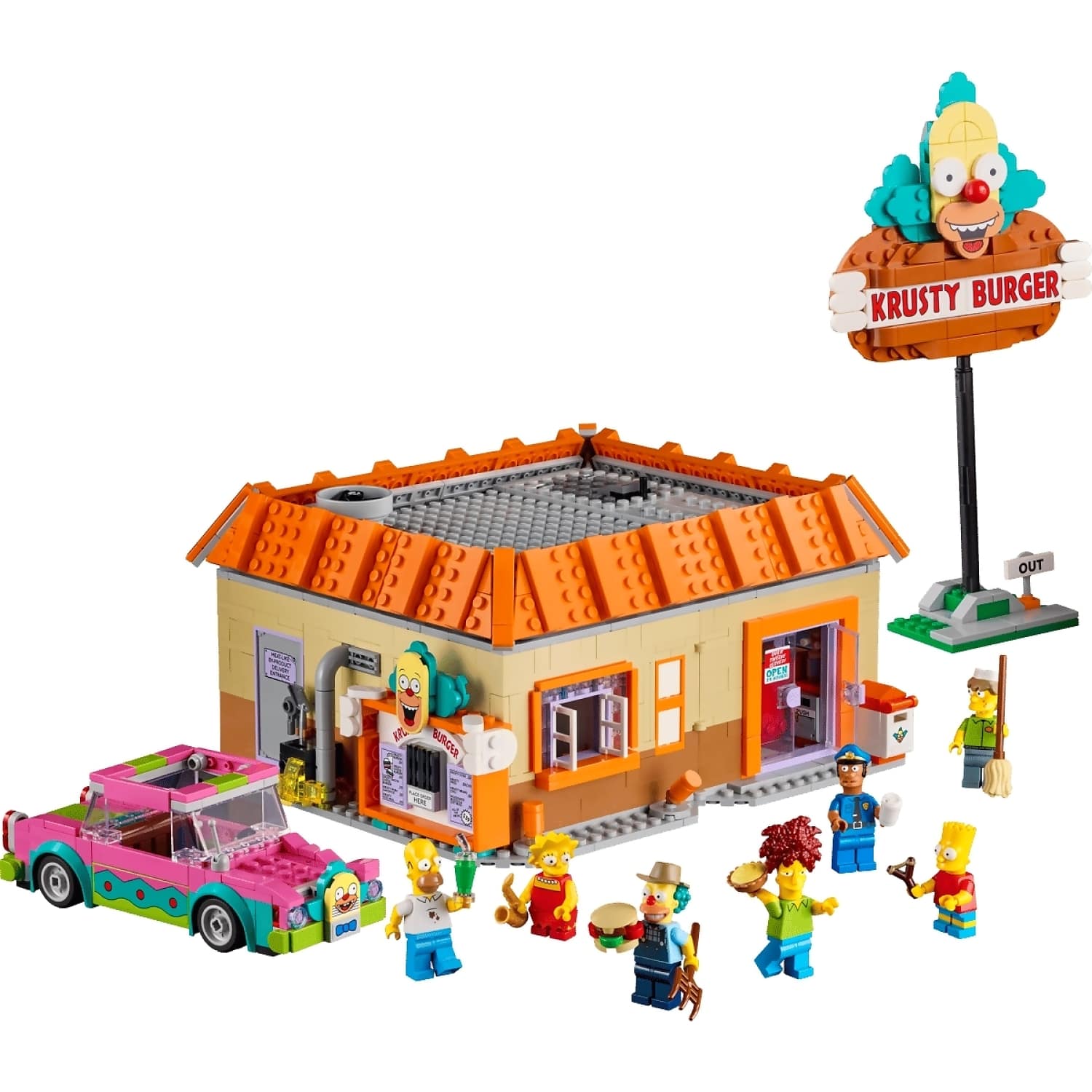 LEGO 10352 The Simpsons™: Krusty Burger – Icons