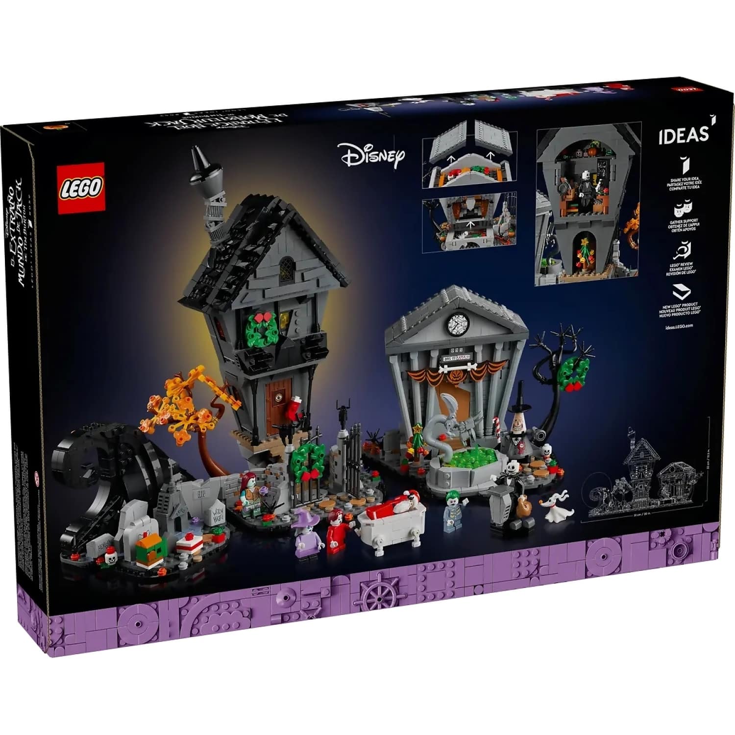 LEGO 21351 Disney Tim Burton’s The Nightmare Before Christmas – Ideas