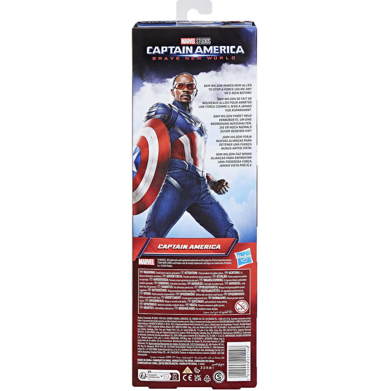 Marvel Studios – Captain America Brave New World Titan Hero Series ...