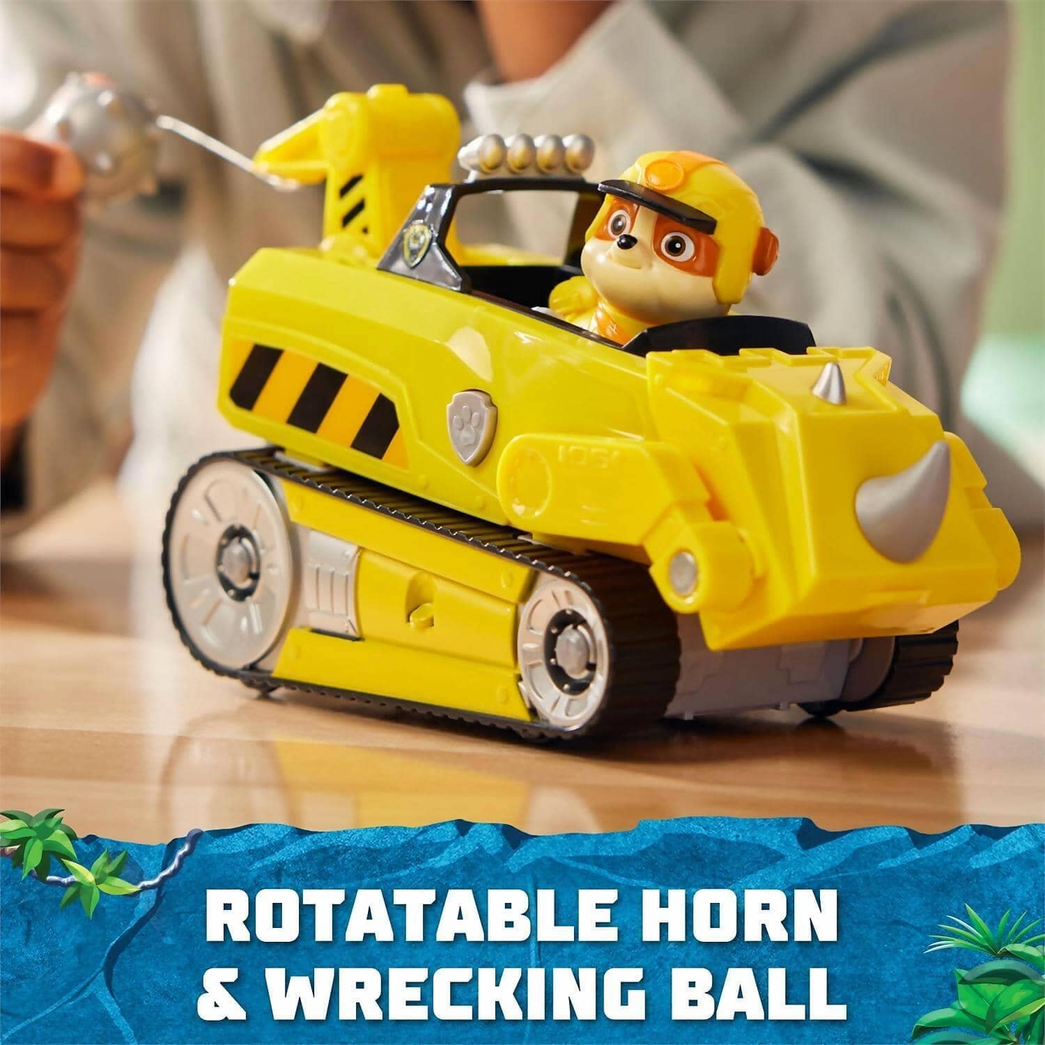 Paw Patrol – Jungle Pups Rubble Rhino Vehicle – Spin Master