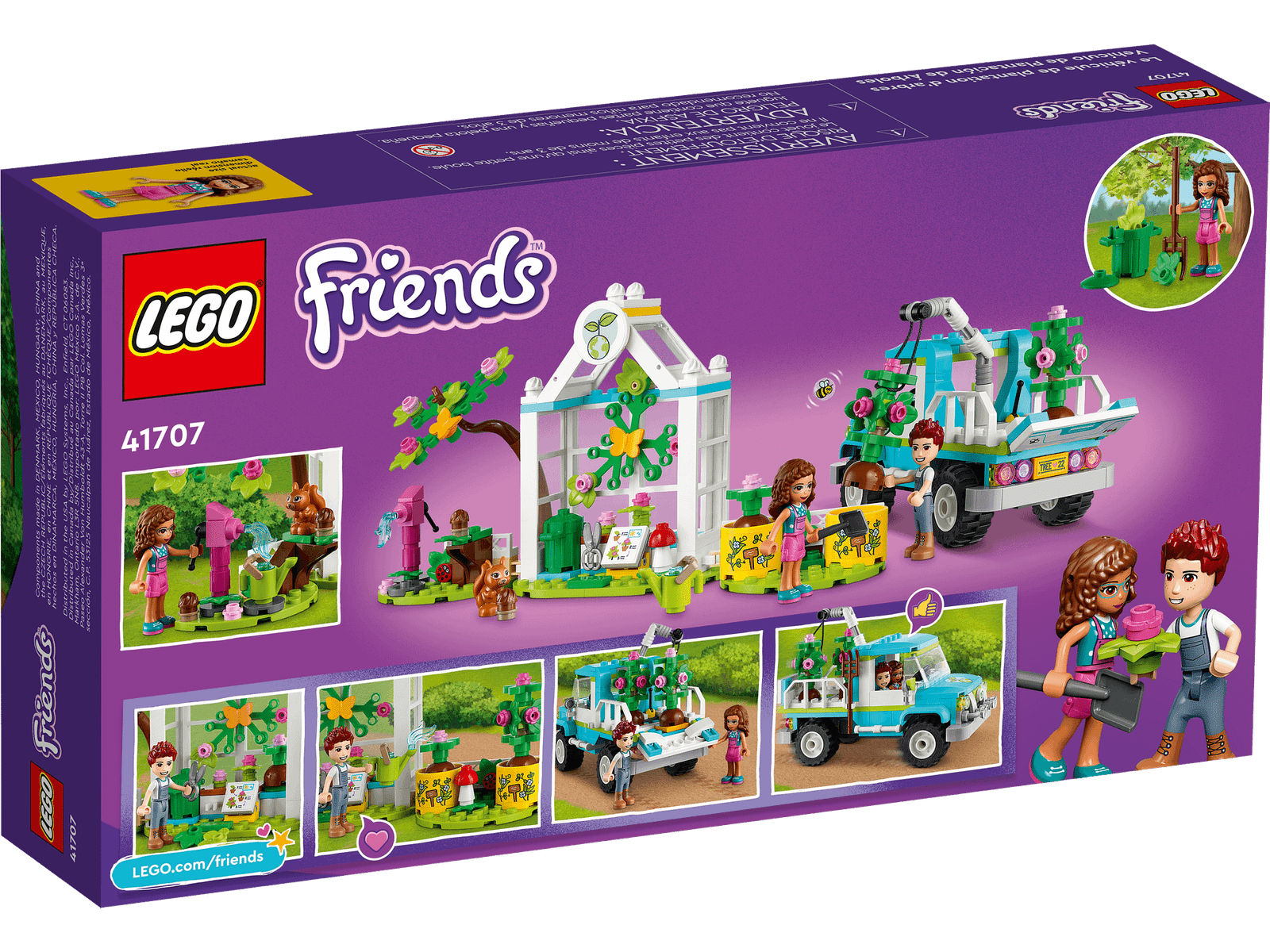 LEGO 41707 Tree-Planting Vehicle – Friends