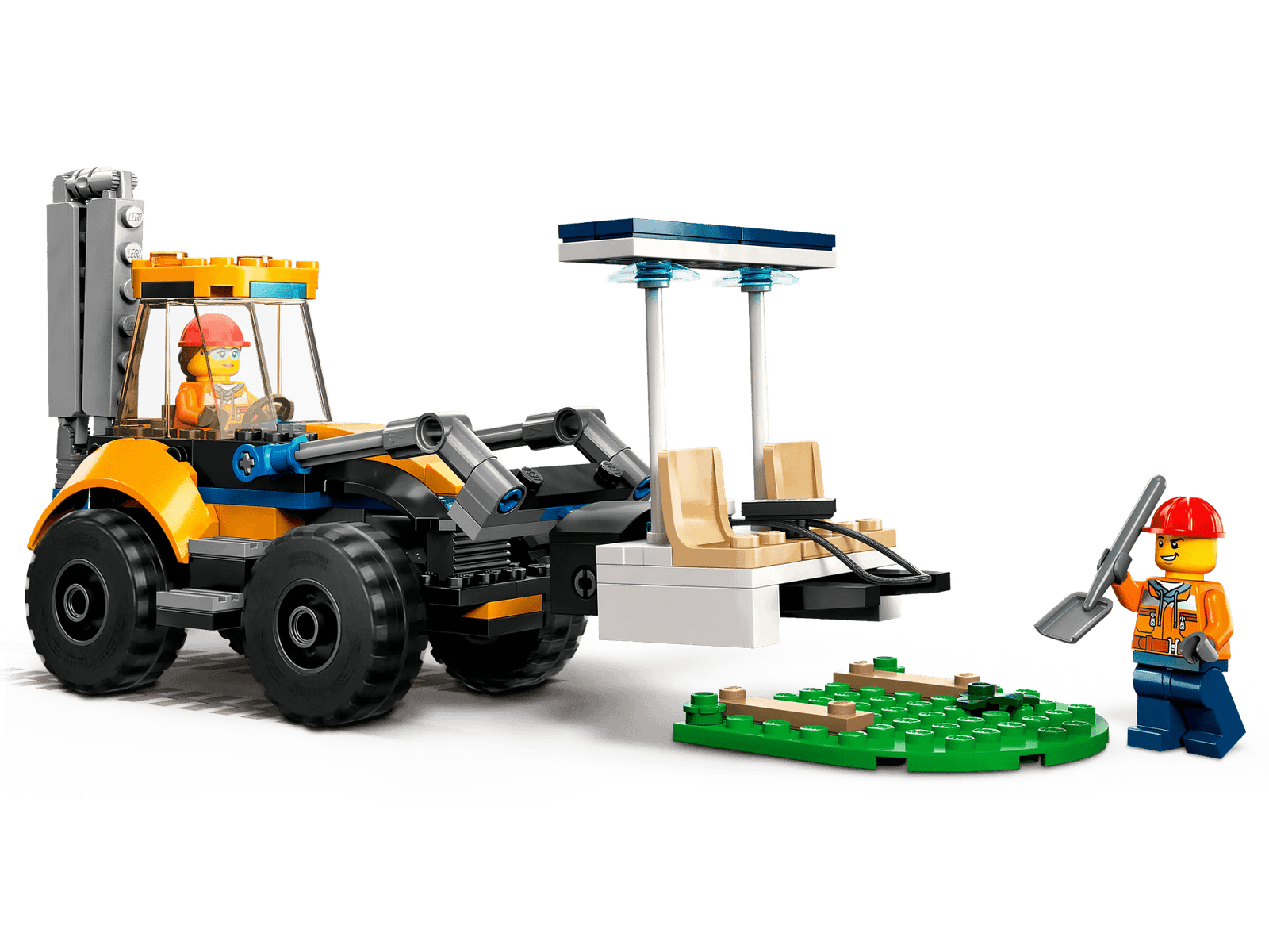 LEGO 60385 Construction Digger – City – BrickBuilder