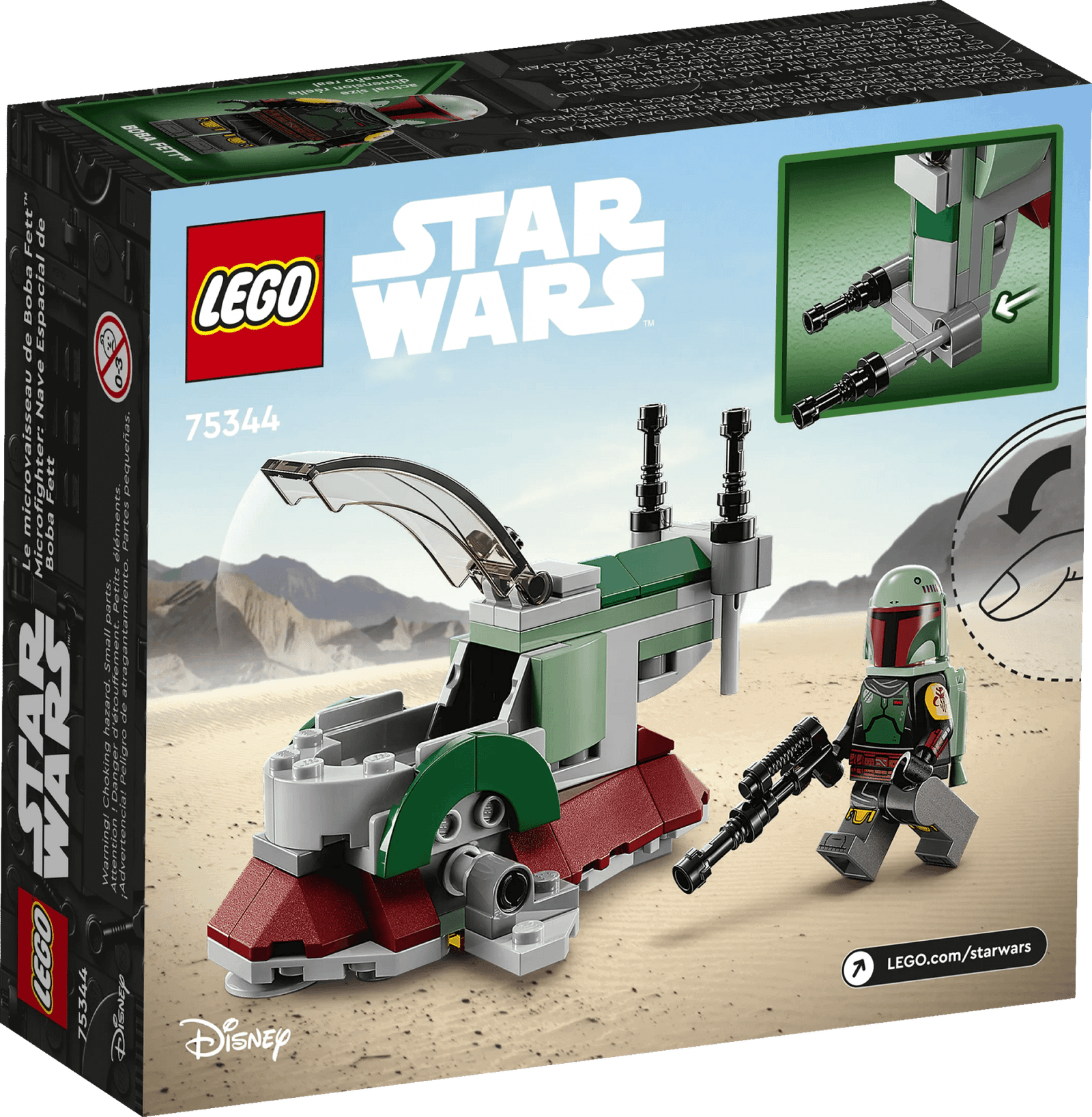 LEGO 75344 Boba Fett’s Starship Microfighter – Star Wars