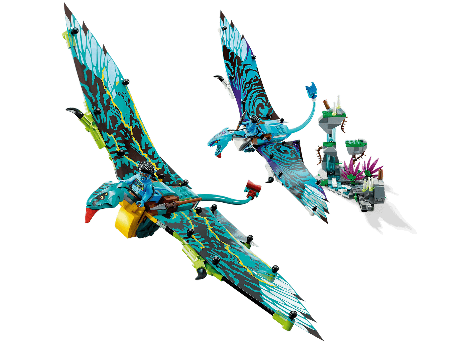 LEGO 75572 Jake and Neytiri’s First Banshee Flight – Avatar