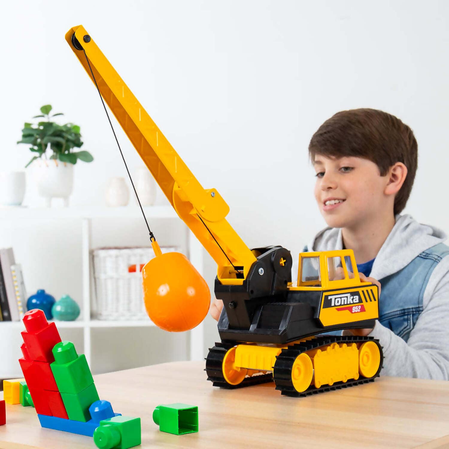 Tonka – Steel Classics Wrecking Ball & Crane