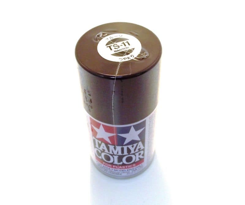TS-11 TAMIYA ACRYLIC SPRAY PAINT MAROON
