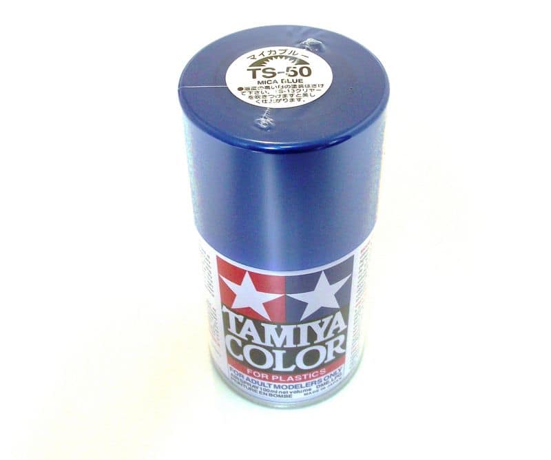 TS-50 TAMIYA ACRYLIC SPRAY PAINT BLUE MICA