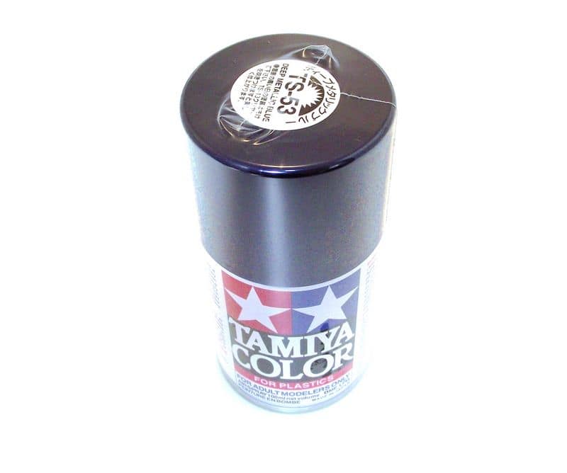 TS-53 TAMIYA ACRYLIC SPRAY PAINT DEEP METALLIC BLU