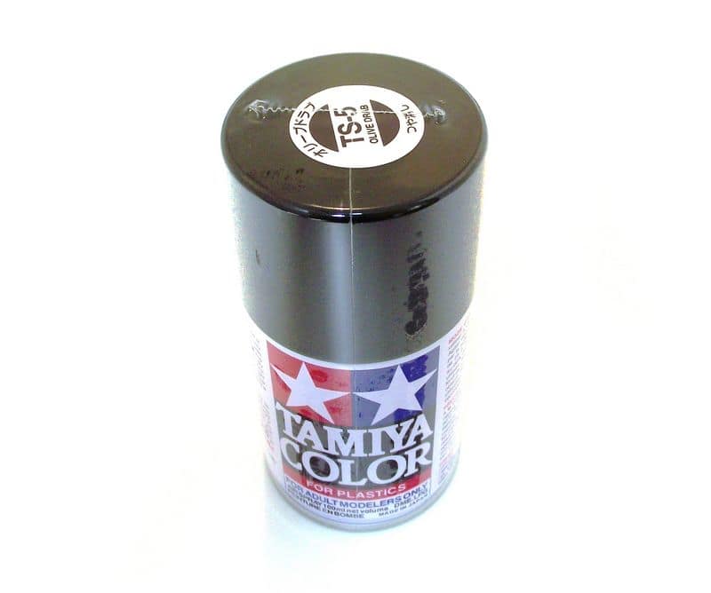 TS-5 TAMIYA ACRYLIC SPRAY PAINT OLIVE DRAB