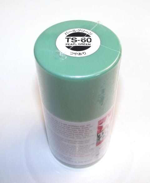 TS-60 TAMIYA ACRYLIC SPRAY PAINT PEARL GREEN