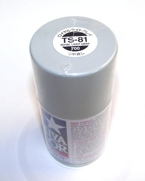TS-81 TAMIYA ACRYLIC SPRAY PAINT BR.NAVY GRAY
