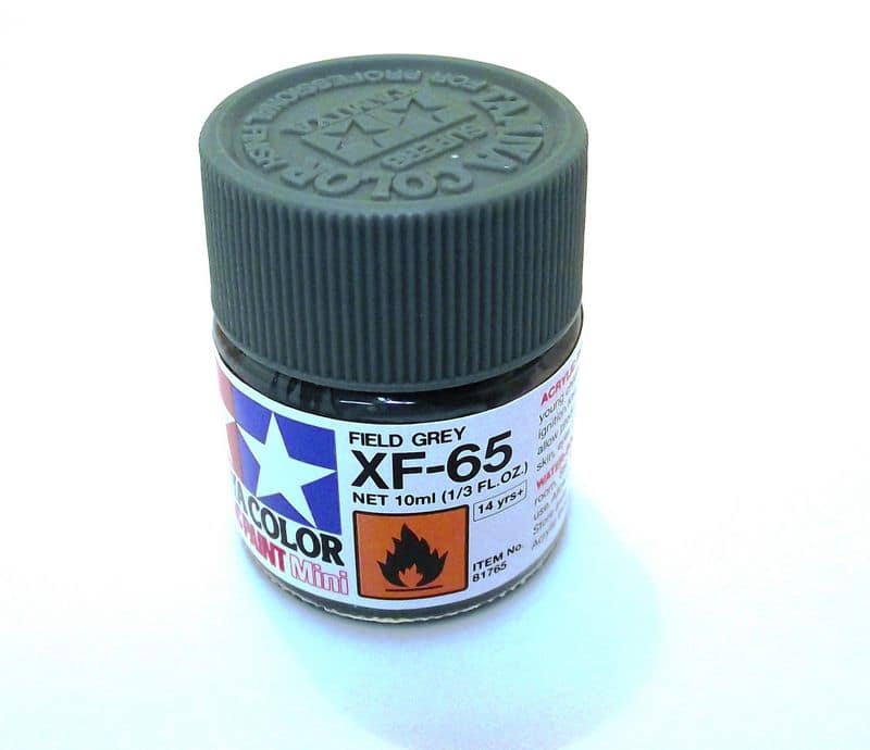 XF-65 TAMIYA ACRYLIC PAINT FLAT FIELD GREY