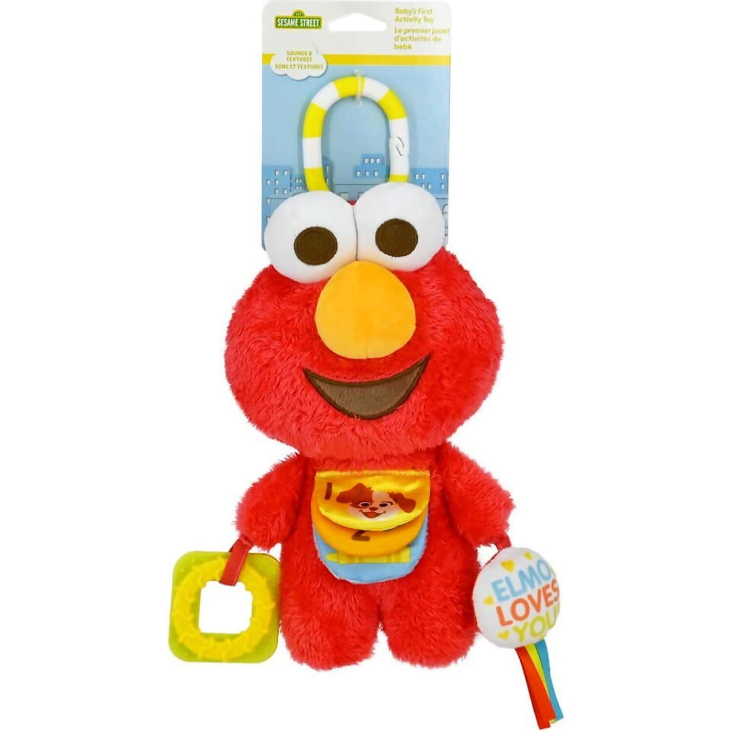 Sesame Street – Elmo Developmental Activity Toy – Jasnor – BrickBuilder ...