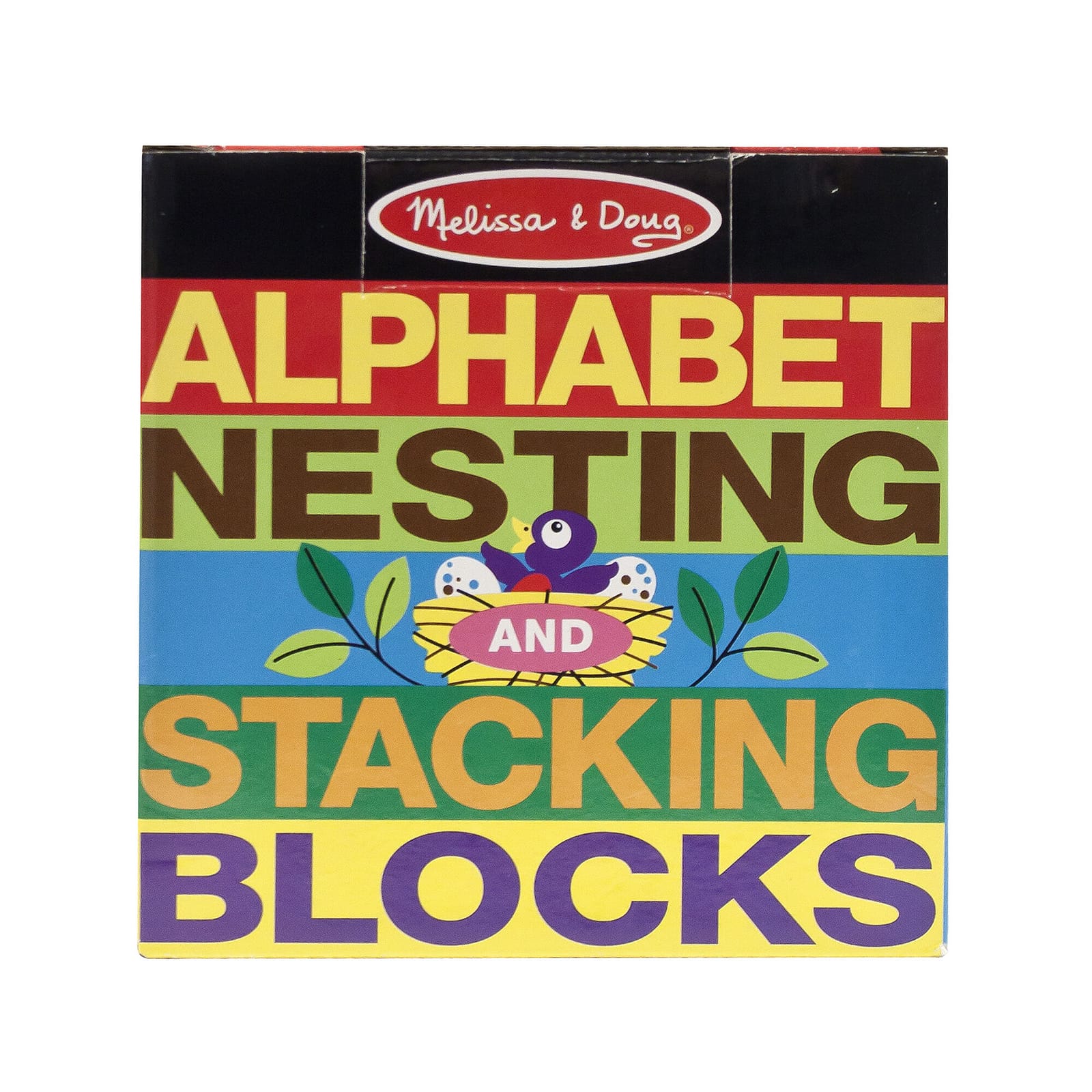 Melissa & Doug – Alphabet Nesting And Stacking Blocks – BrickBuilder ...
