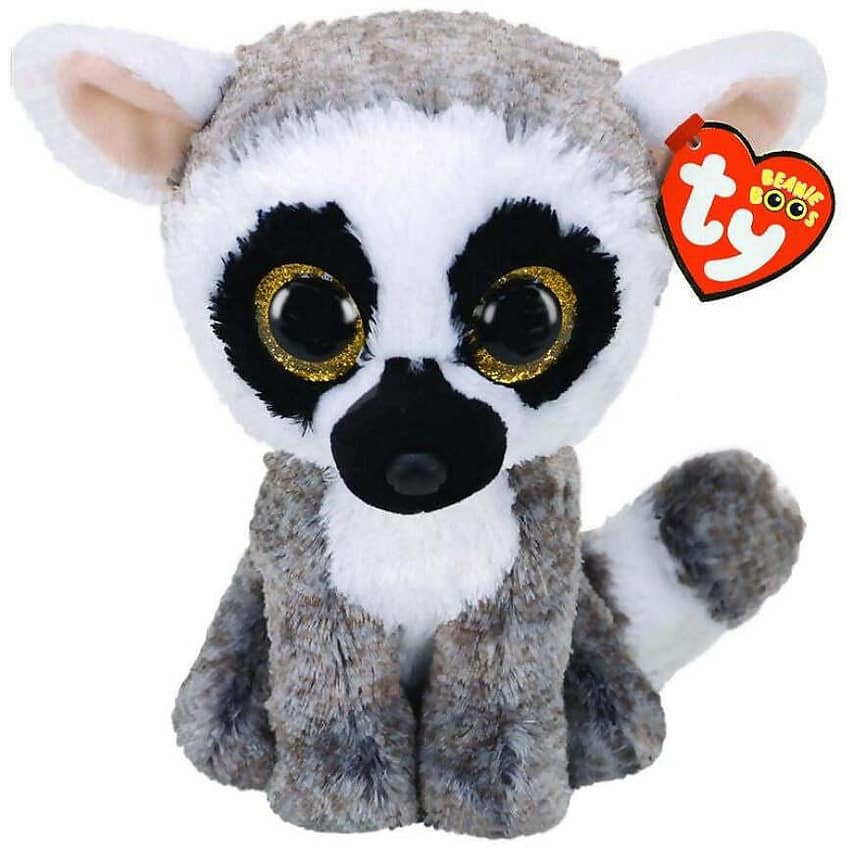 Ty – Beanie Boos – Linus The Lemur Medium 23cm – BrickBuilder Australia ...