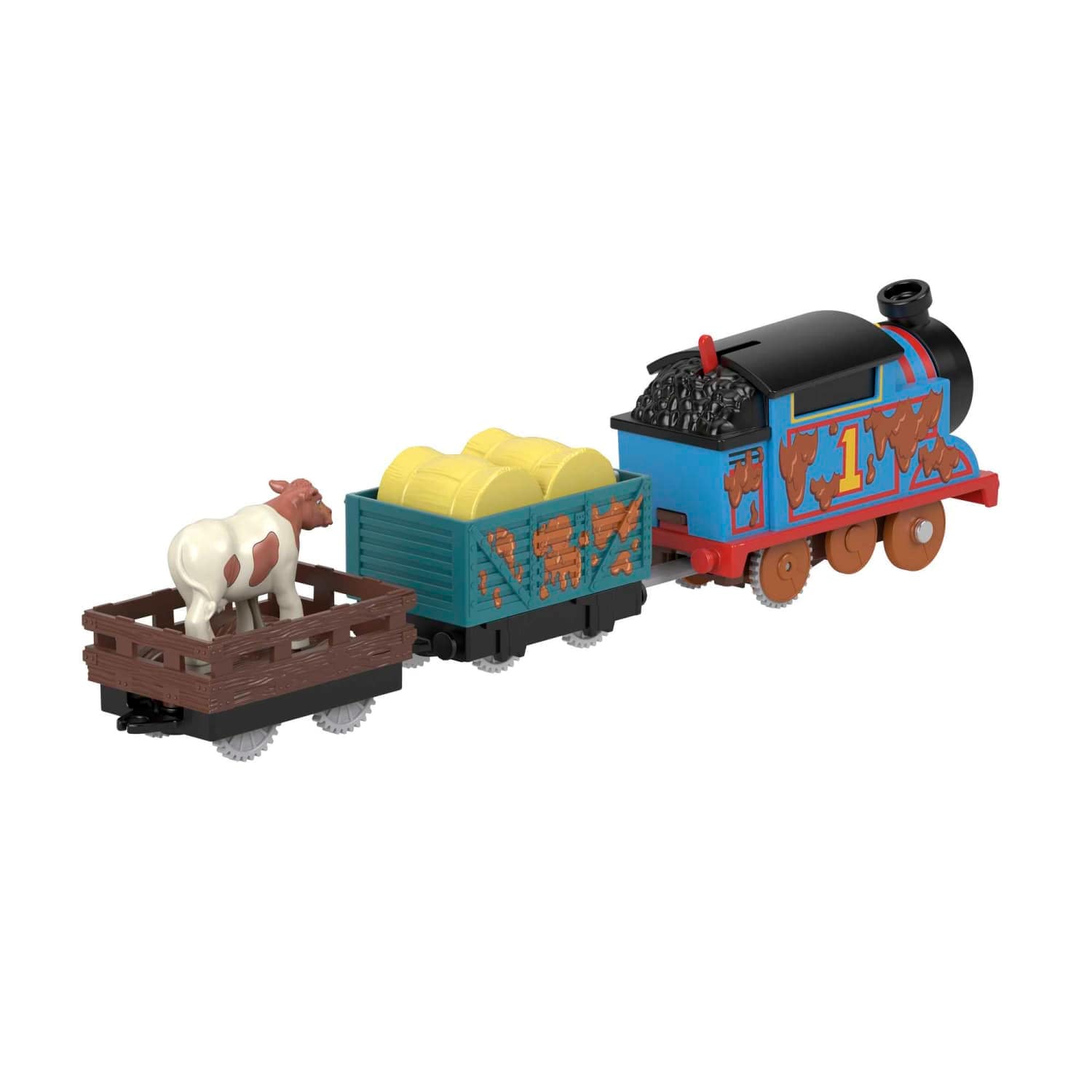 Fisher-Price Thomas & Friends Motorized Greatest Moments Engine Muddy ...