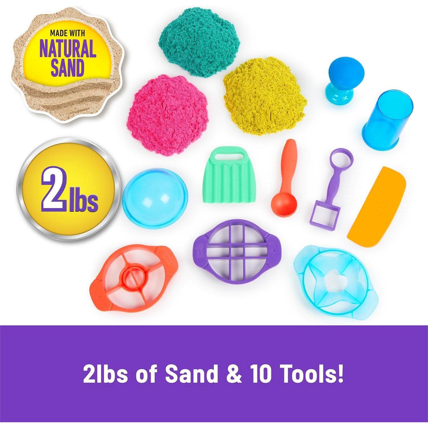 Kinetic Sand – Ultimate Sandisfying Set – Spin Master