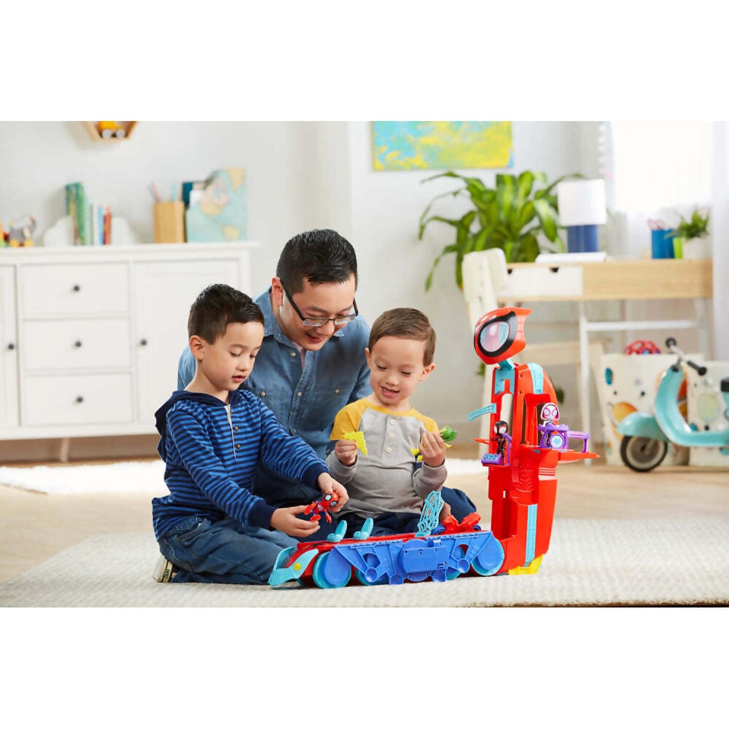 Marvel – Spidey And His Amazing Friends Spider Crawl-r 2-in-1 Deluxe ...