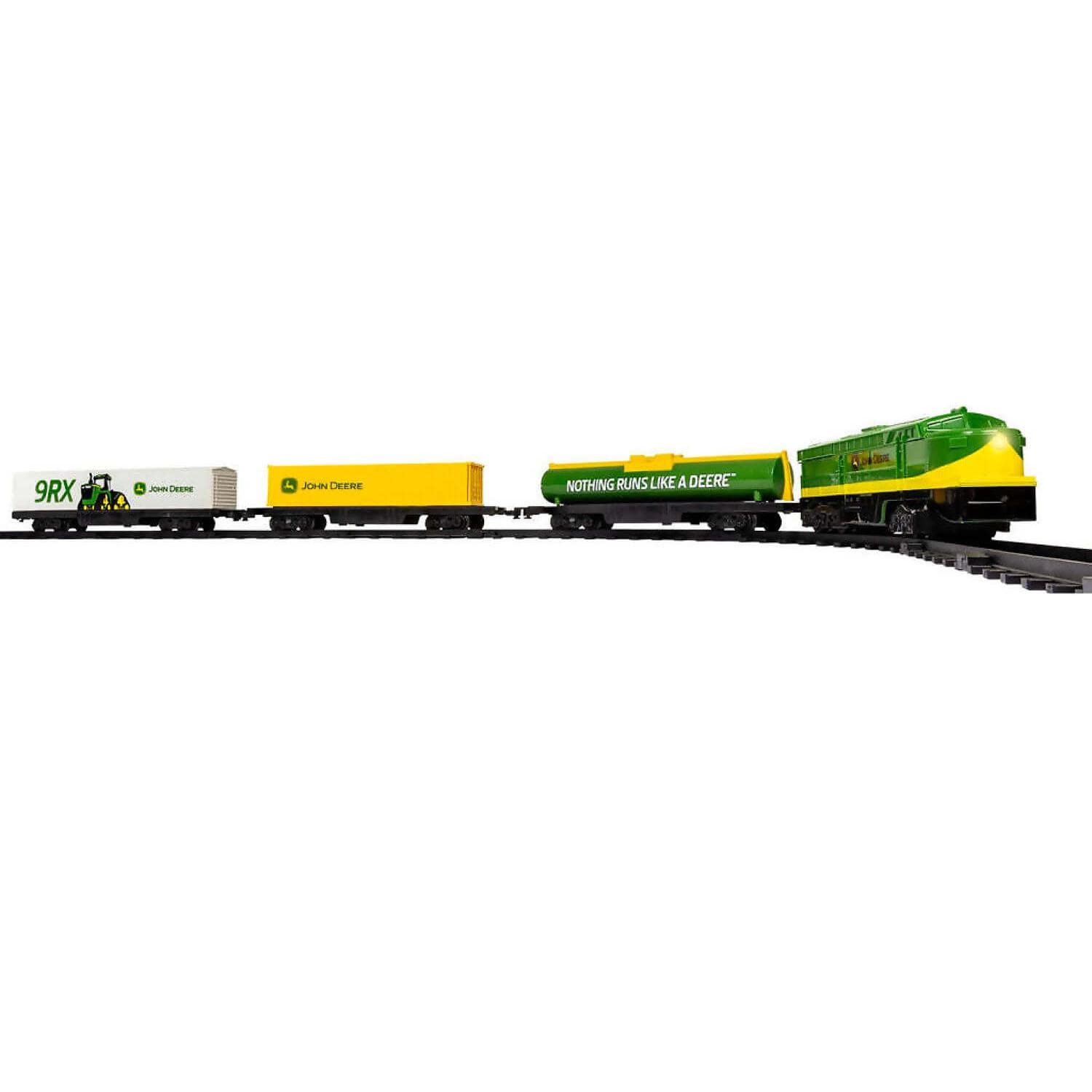 John Deere – Battery Powered Mini Diesel Train Set 28 Piece Set