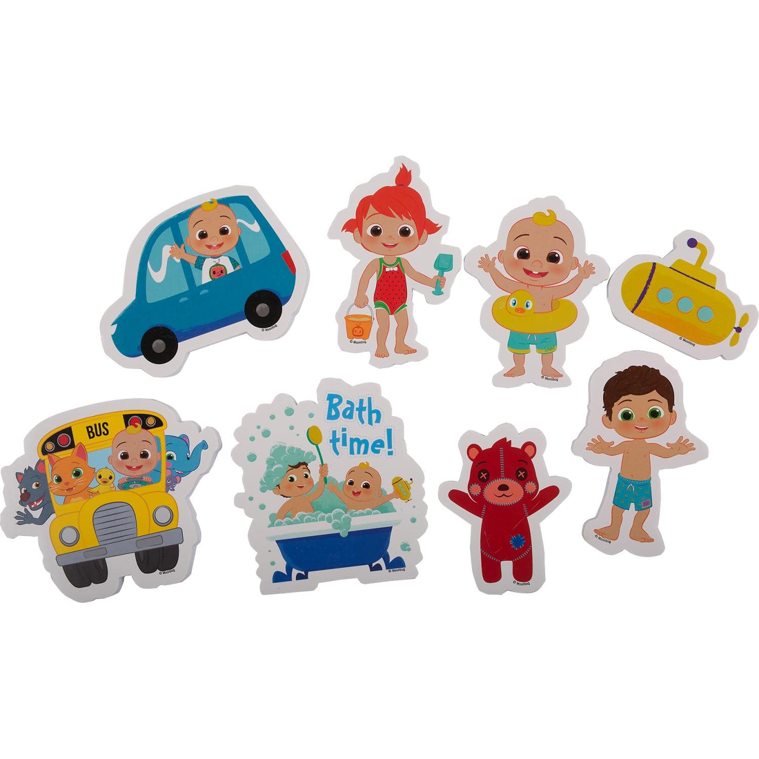 Cocomelon – Foam Bath Stickers