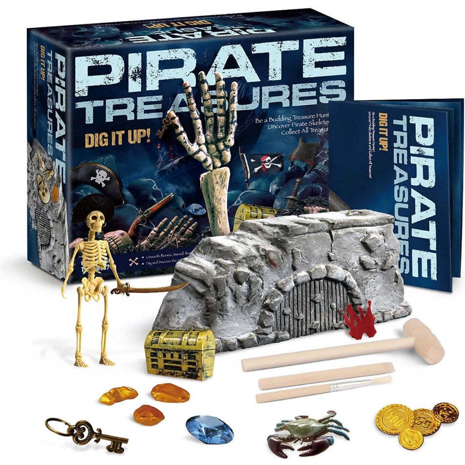 Dig Kit – Dig It Up! Pirate Treasures – Johnco