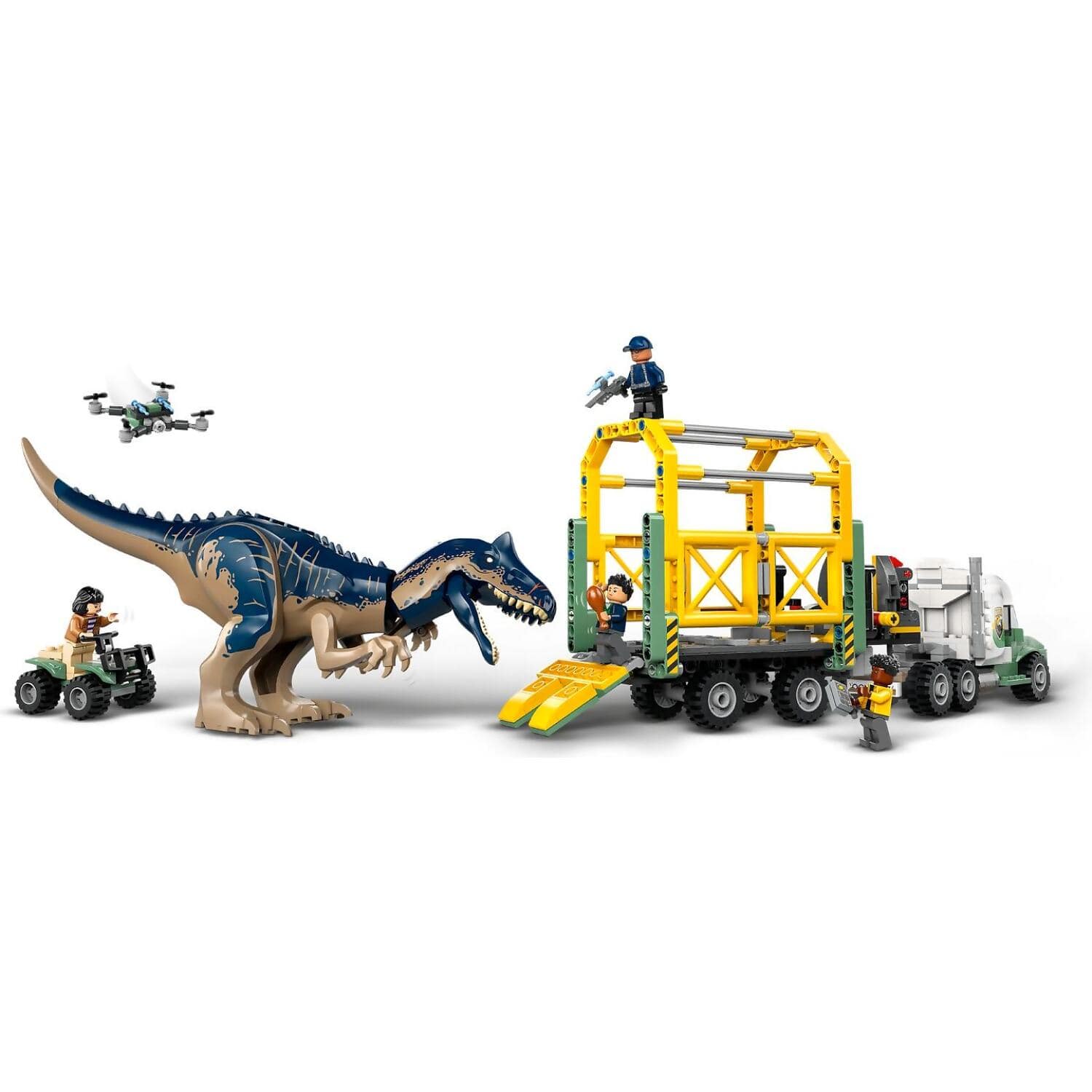 LEGO 76966 Dinosaur Missions: Allosaurus Transport Truck – Jurassic World