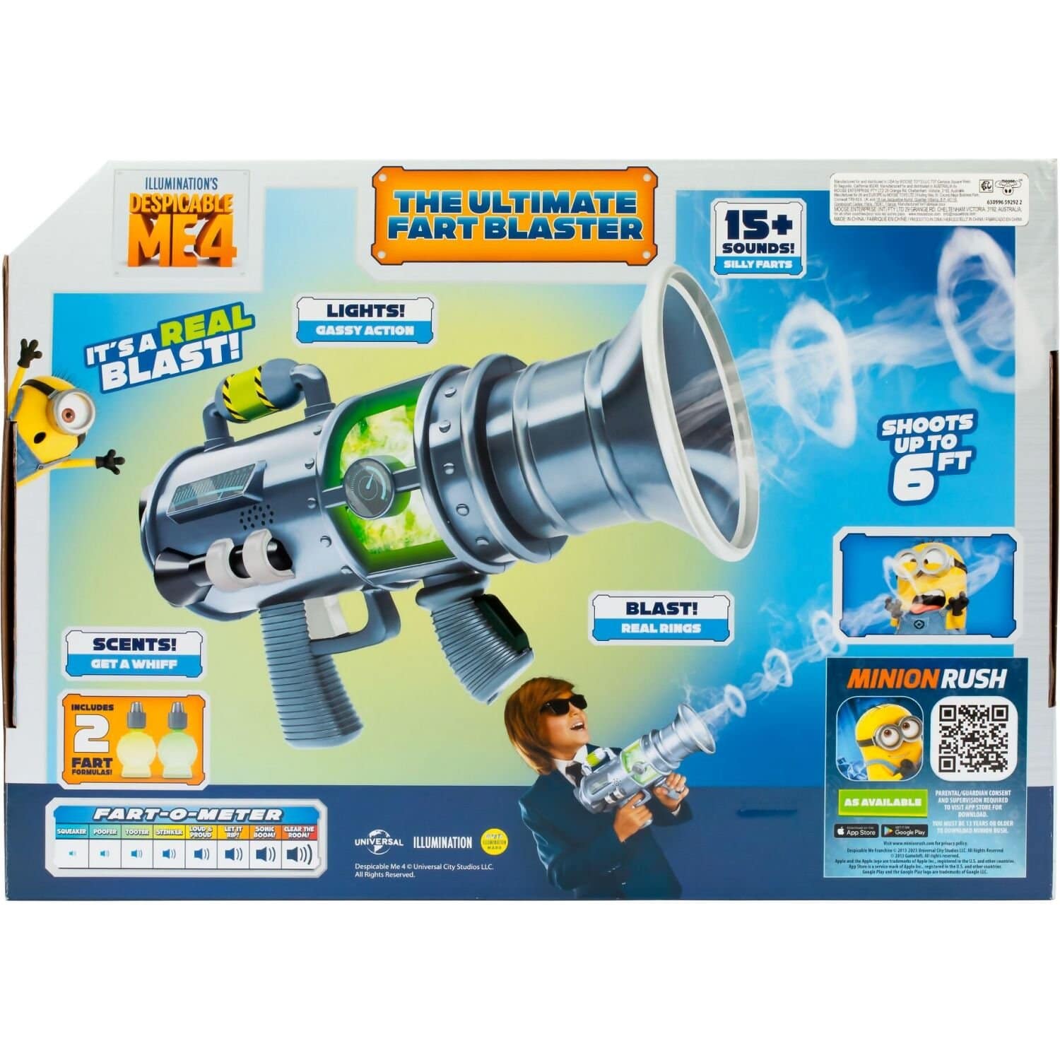 Despicable Me 4 – Ultimate Fart Blaster – BrickBuilder