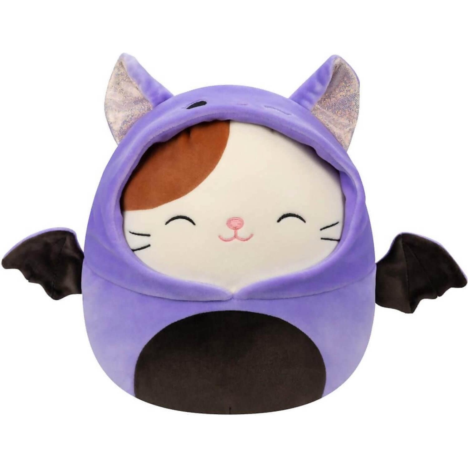 Squishmallows – Cam The Cat In a Bat Costume Halloween Squad – 7.5 Inch Plush – BrickBuilder