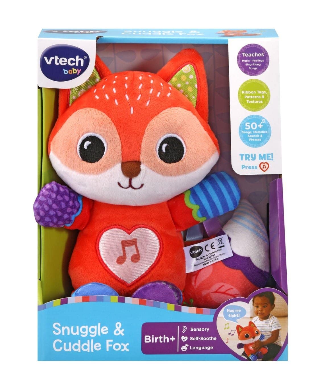 Vtech – Snuggle & Cuddle Fox – BrickBuilder