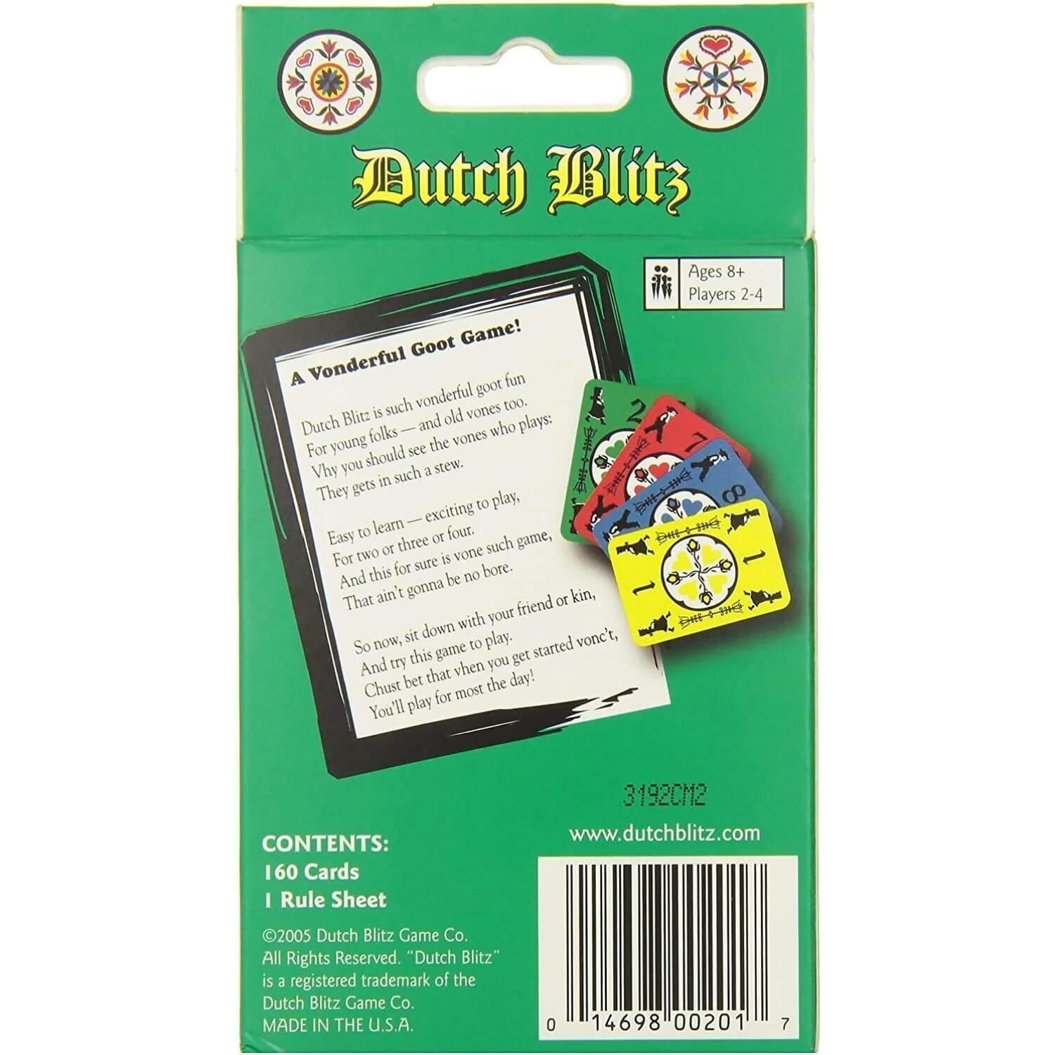 Dutch Blitz – A Vonderful Goot Game! Playing Cards – BrickBuilder