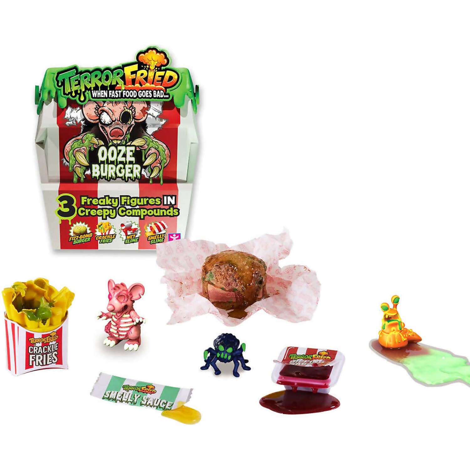 Terror Fried – Ooze Burger – BrickBuilder