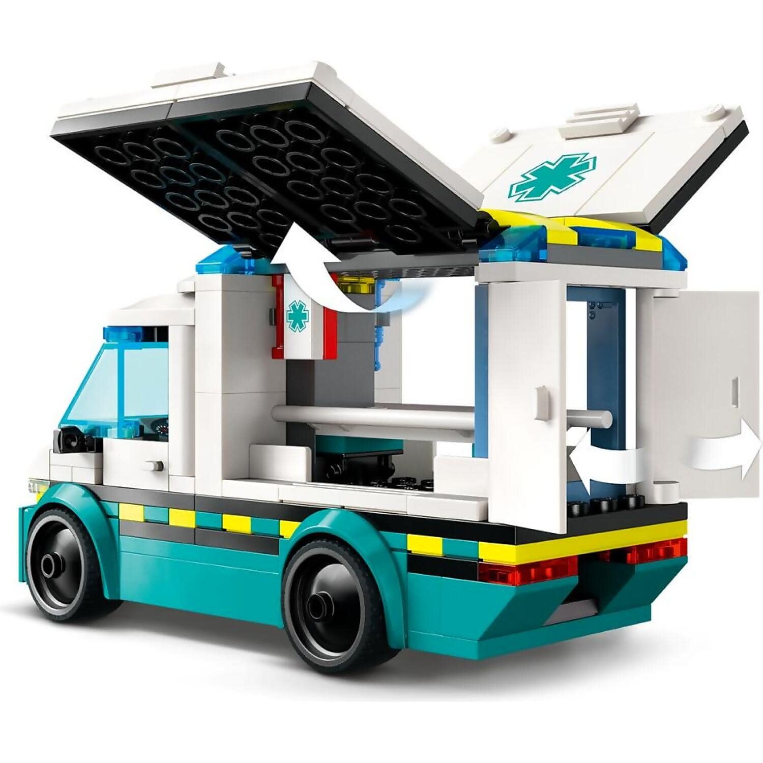 LEGO 60451 Emergency Ambulance – City – BrickBuilder