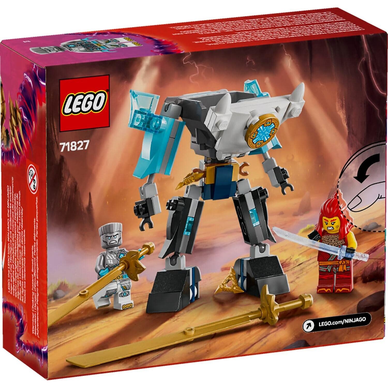 LEGO 71827 Zane’s Battle Suit Mech – Ninjago – BrickBuilder