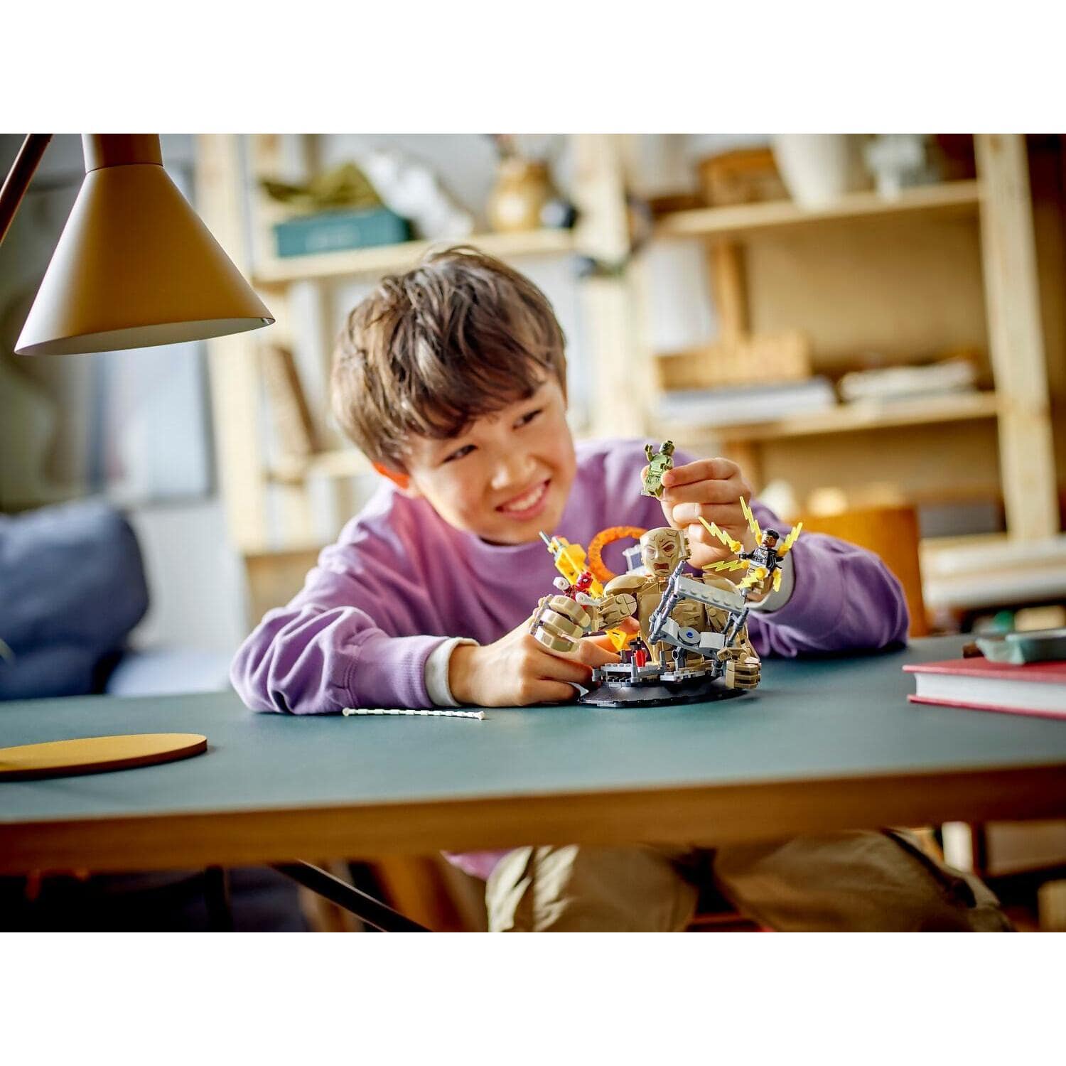 LEGO 76280 Spider-Man vs. Sandman: Final Battle – Super Heroes Marvel