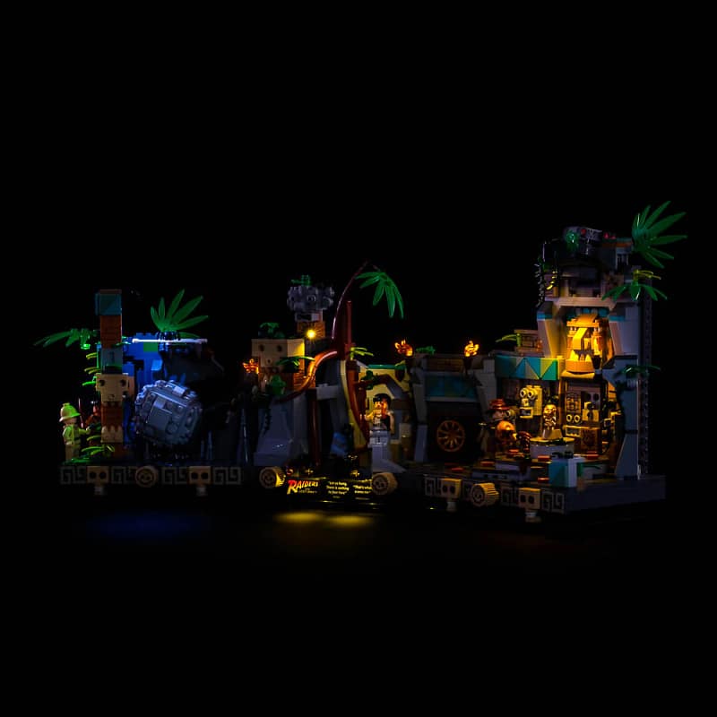 Light My Bricks – Light Kit For LEGO Indiana Jones Temple of the Golden ...