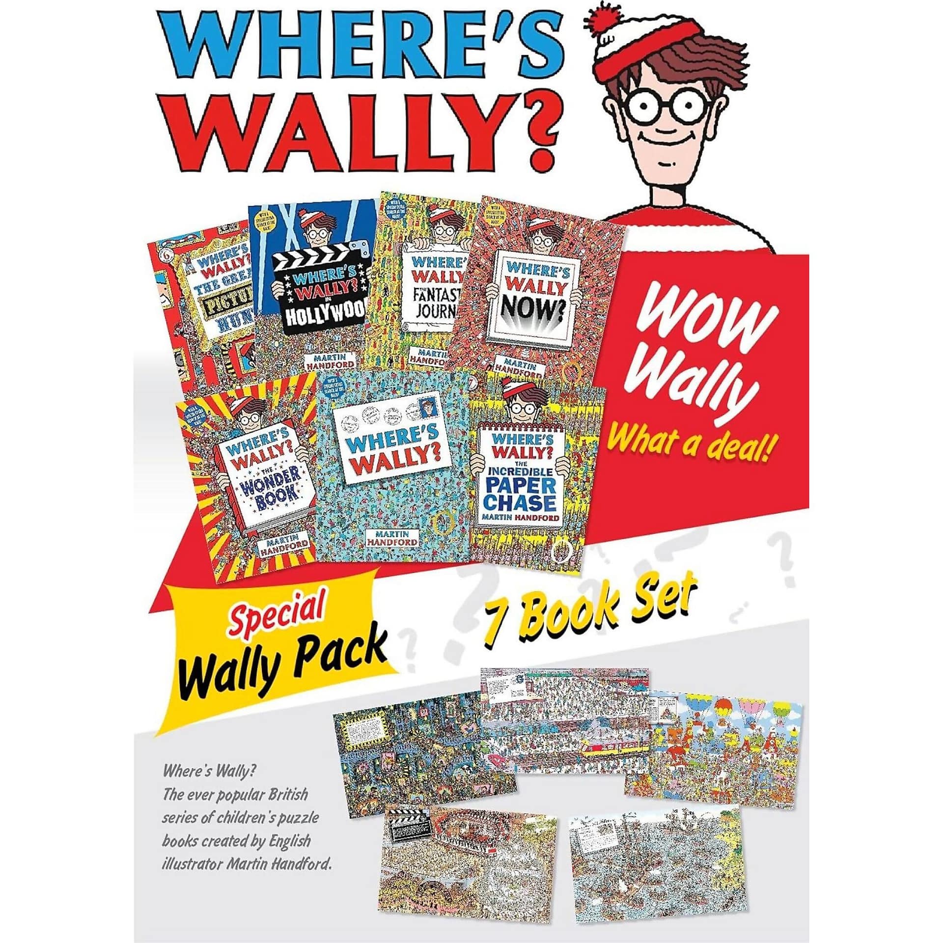 Where’s Wally – Classic 7 Book Pack