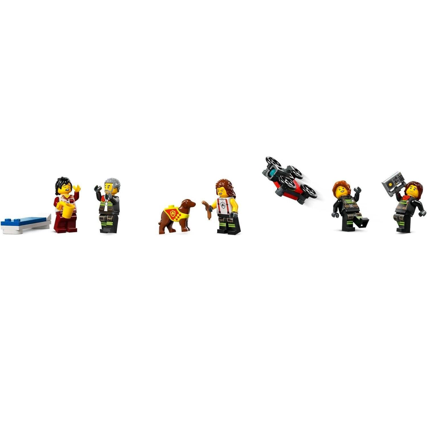 LEGO 60414 Fire Station with Fire Truck – City