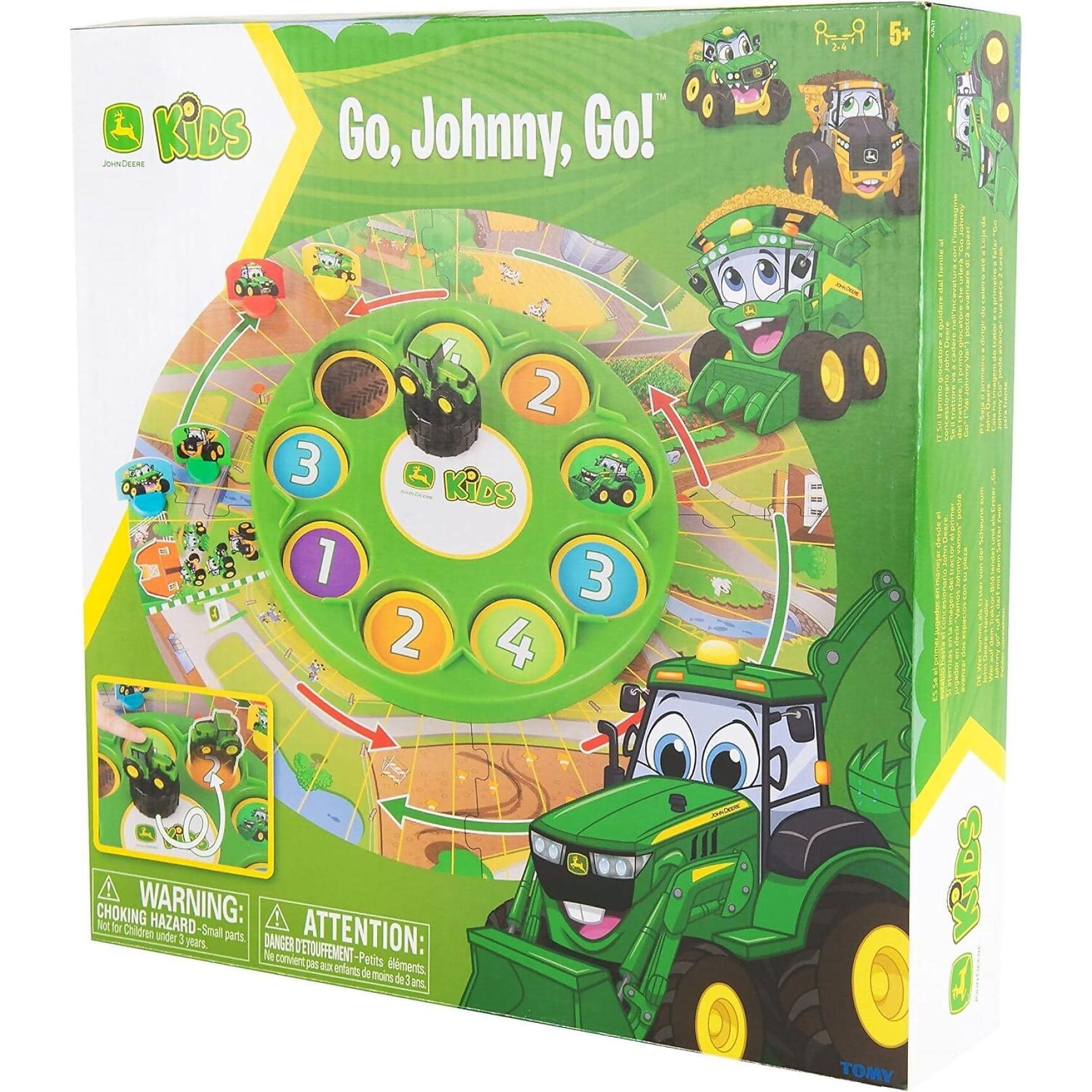 John Deere Kids – Go Johnny Go – Kid’s Board Game -tomy