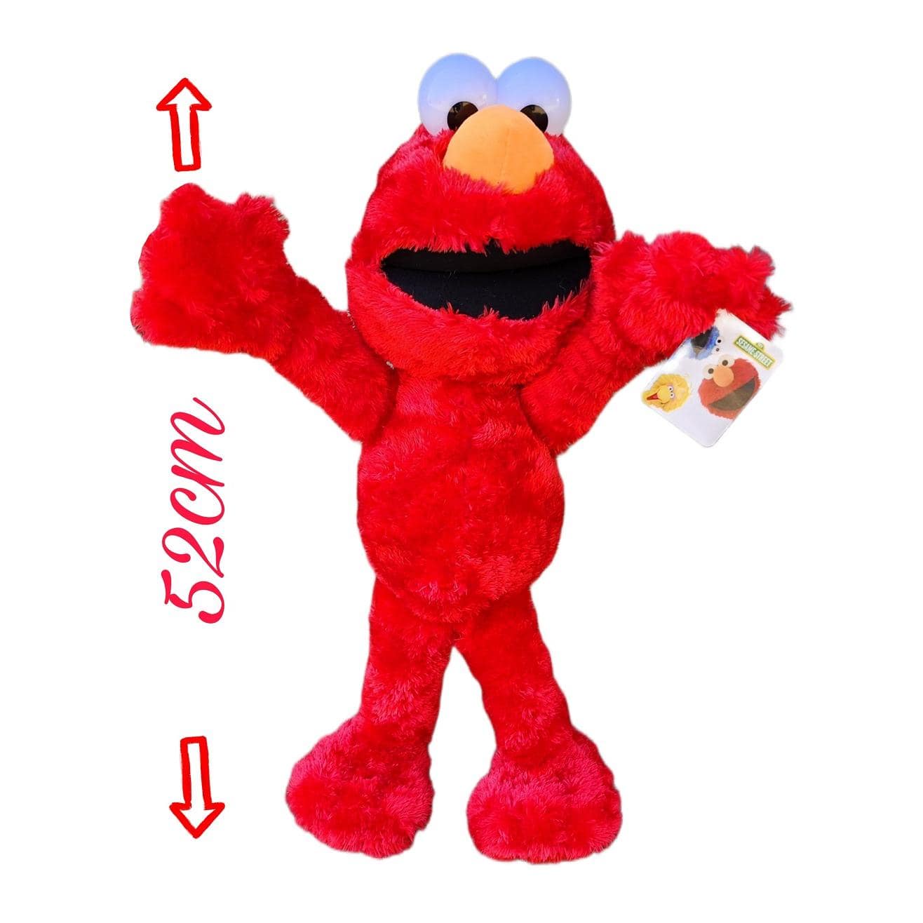 Sesame Street – Elmo 52cm Plush – Jasnor